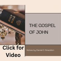 The Gospel of John, Rivers of Living Water, by Daniel C Snaddon – Down ...